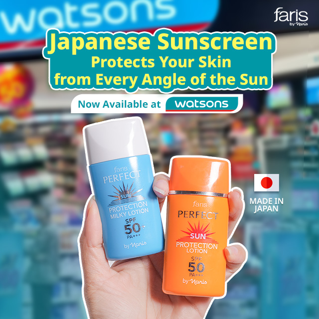 Faris By Naris is now available at Watsons | Shop now!